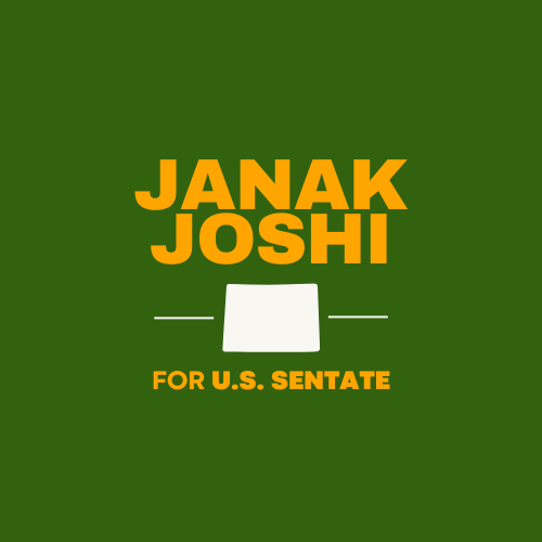 Support - Janak Joshi for Colorado