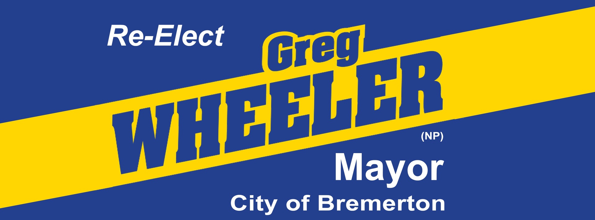 Support - Re-Elect Greg Wheeler