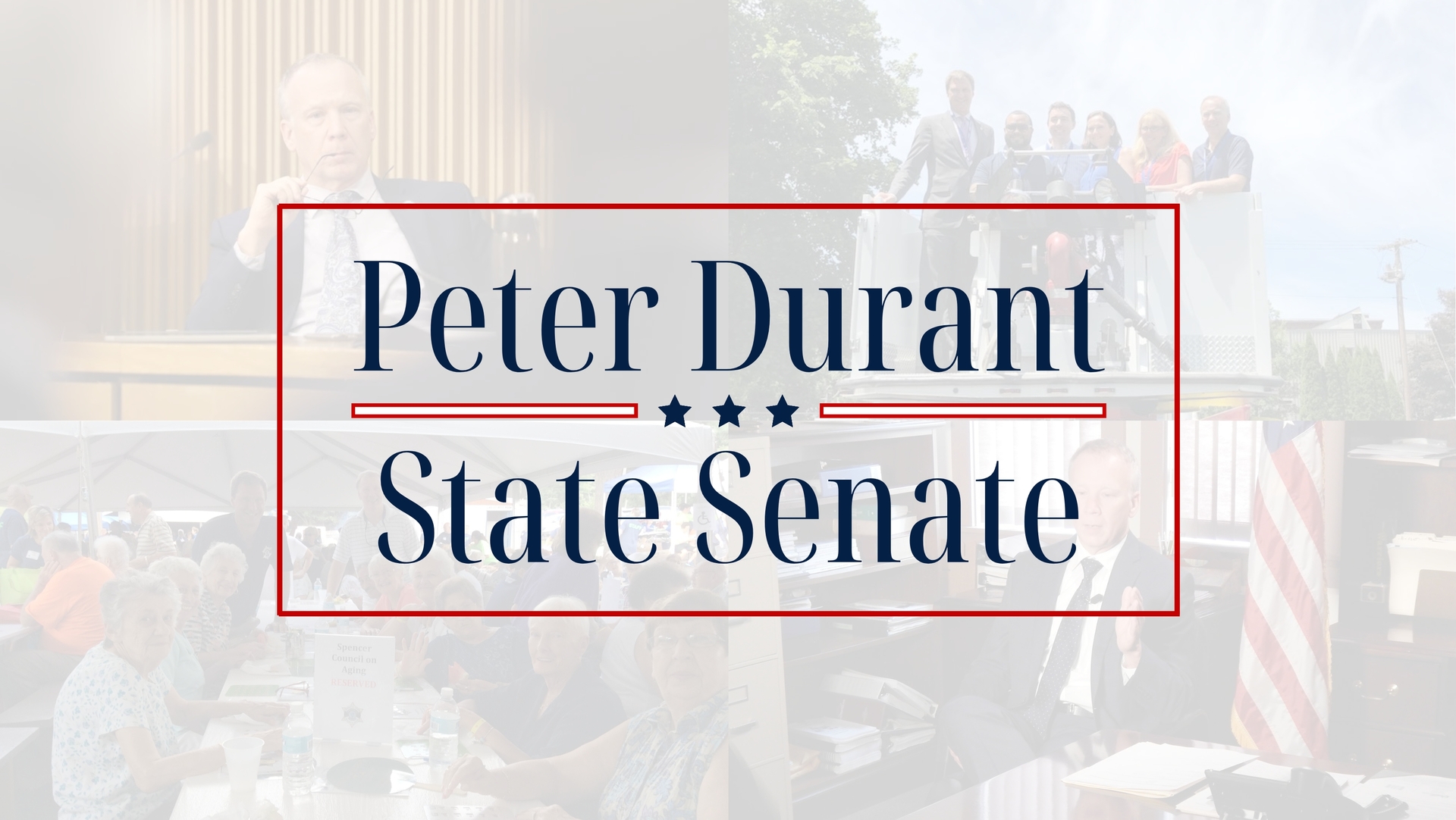 Support Peter Durant's Re-Election Campaign For State Senate