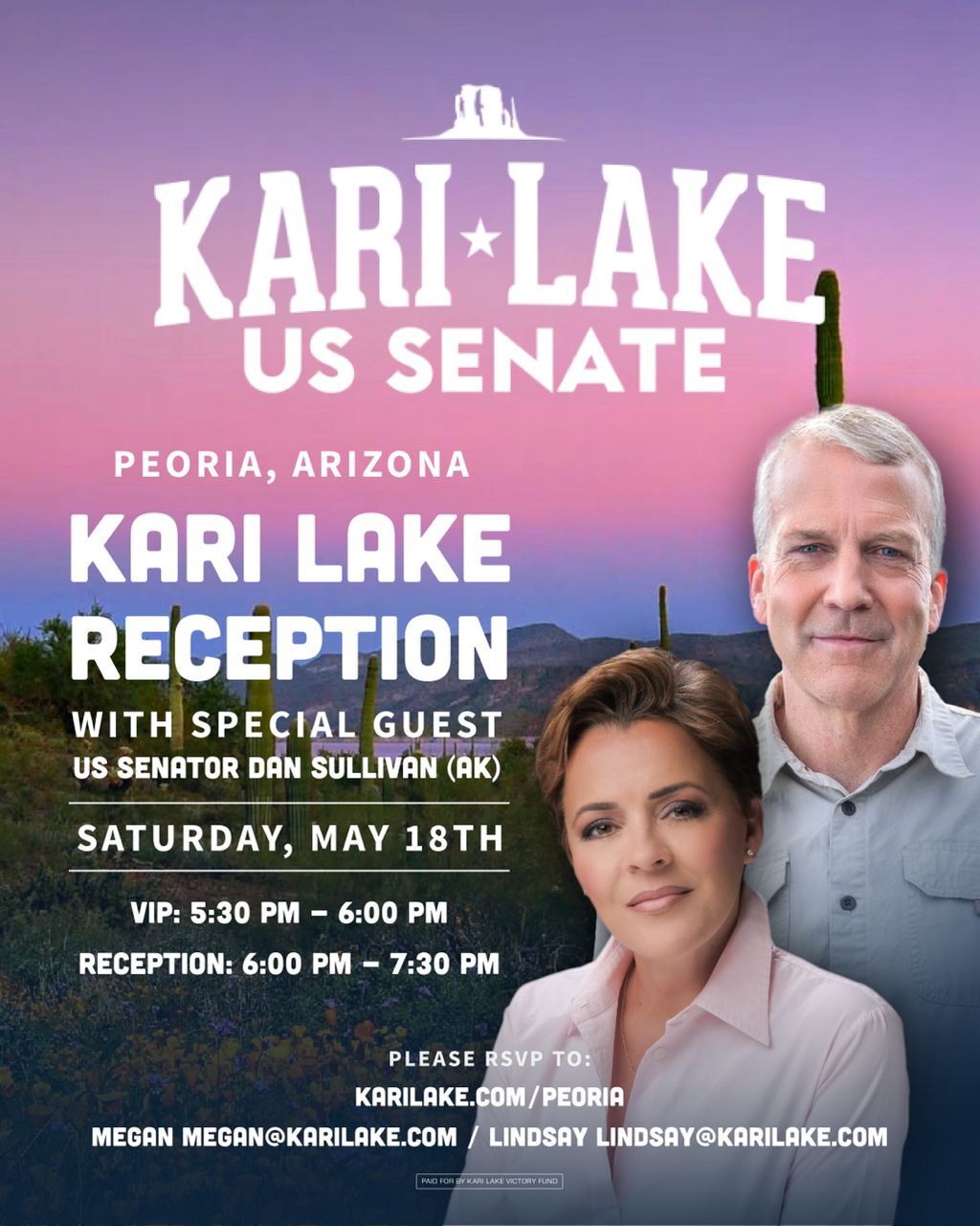 Support - Kari Lake Victory Fund