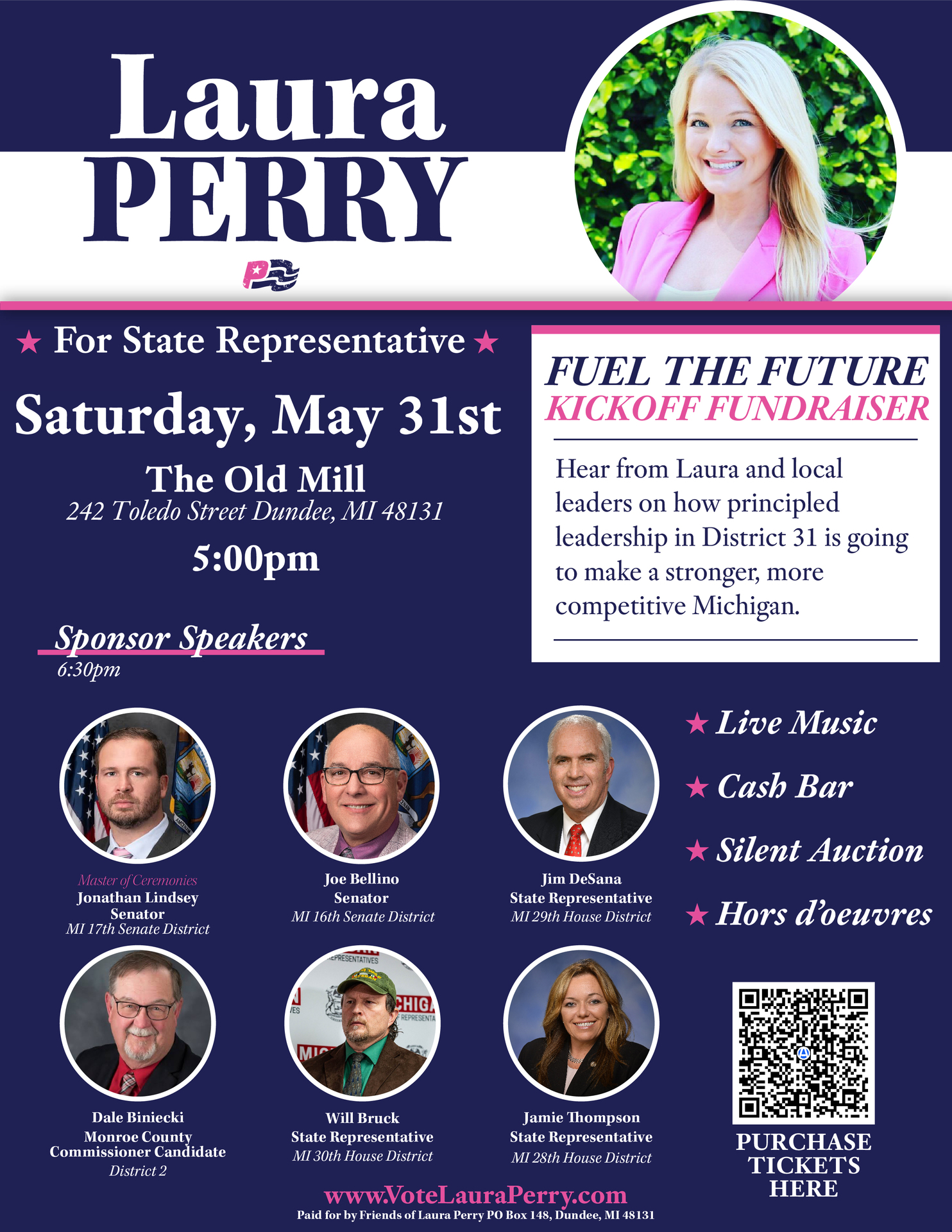 Private Invitation - Kickoff Event - Laura Perry for State Representative