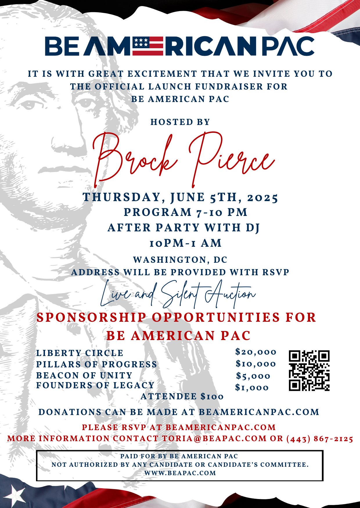 Be American Pac Launch Party