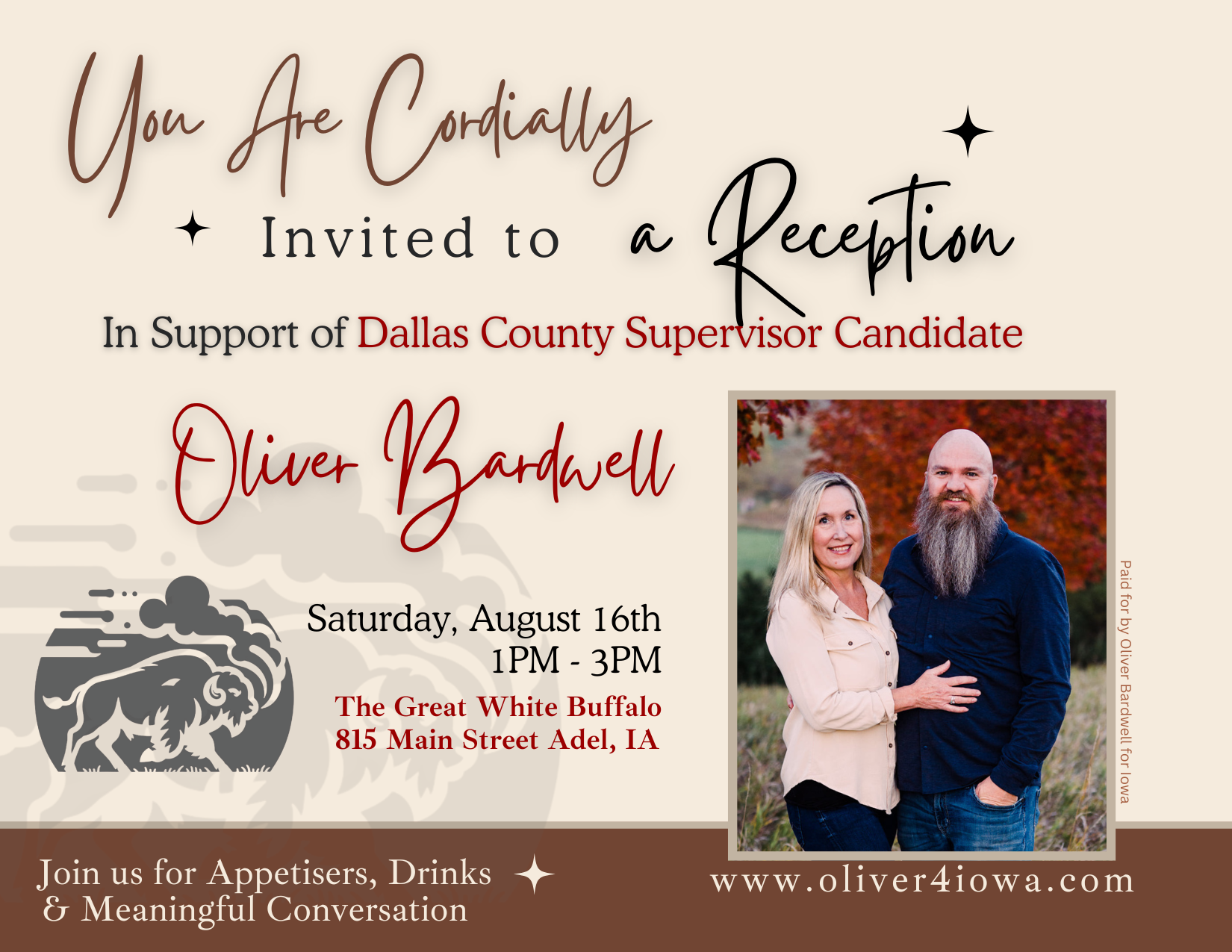 Support - Oliver Bardwell for Iowa