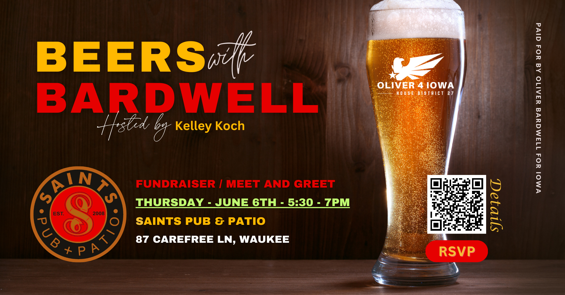 Support - Oliver Bardwell for Iowa