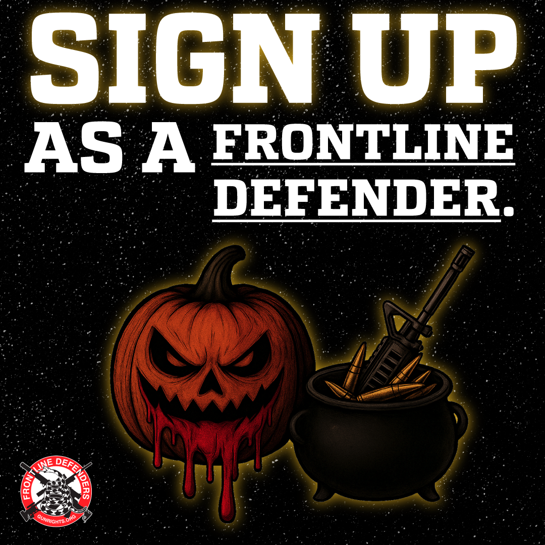 Sign up as a FRONTLINE DEFENDER Today!