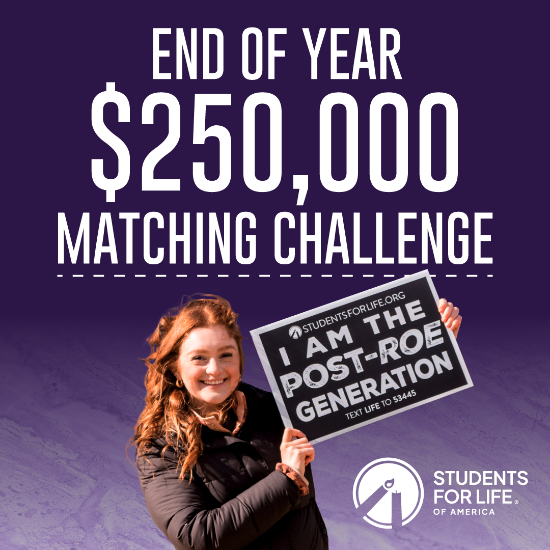 Donate to Students for Life of America!