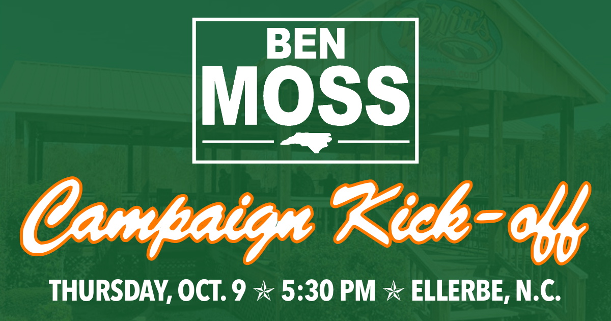 YOU'RE INVITED: Ben Moss Campaign Kick-off @ DeWitt's Sporting Clays
