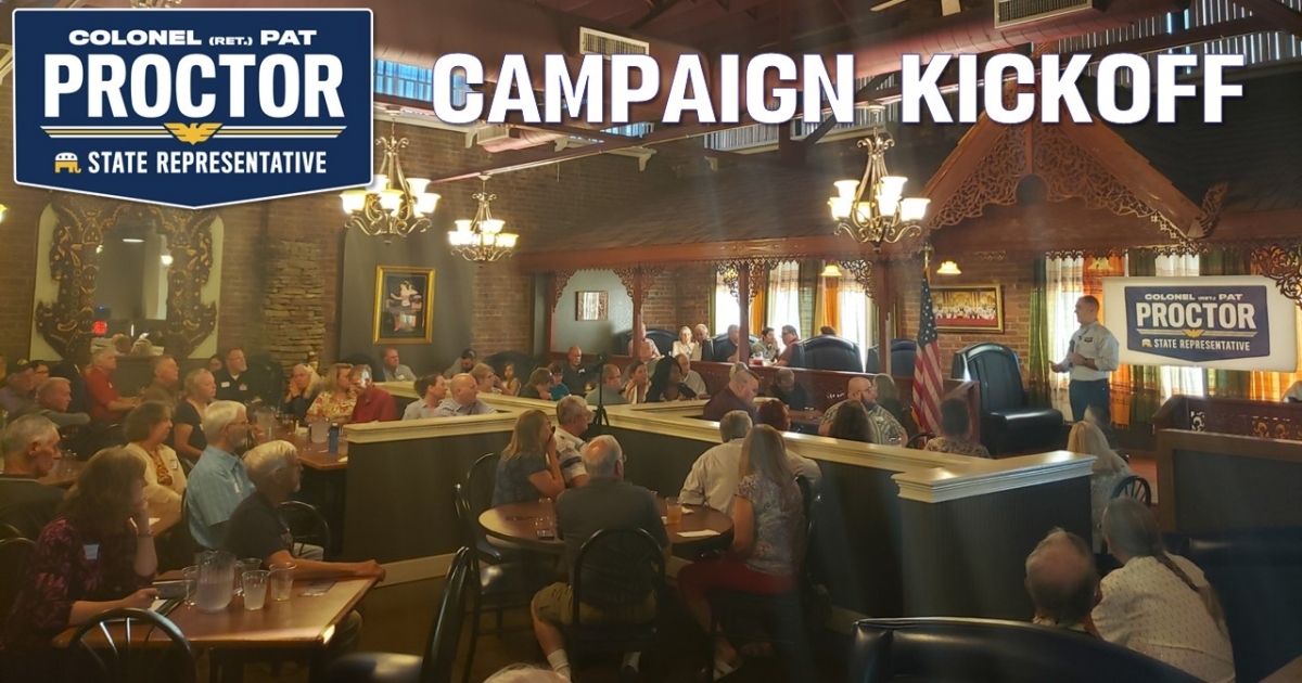 Pat Proctor Campaign 2026 Kickoff
