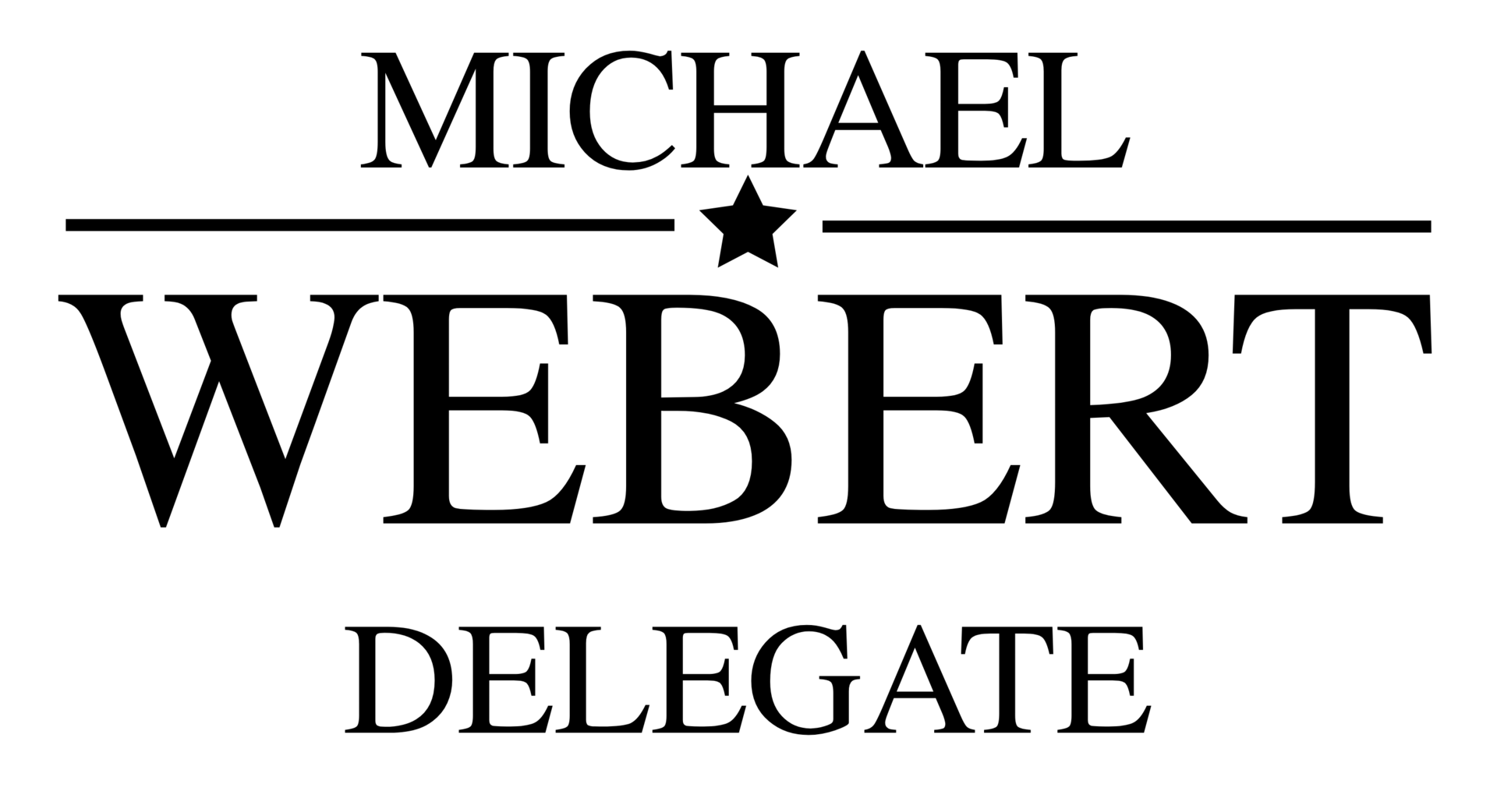 Support - Michael Webert for Delegate