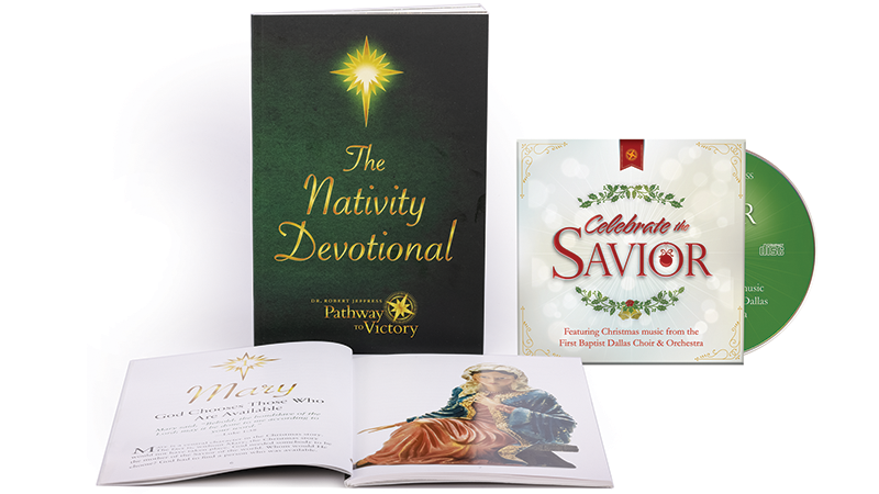 The Nativity Devotional plus Celebrate the Savior music CD