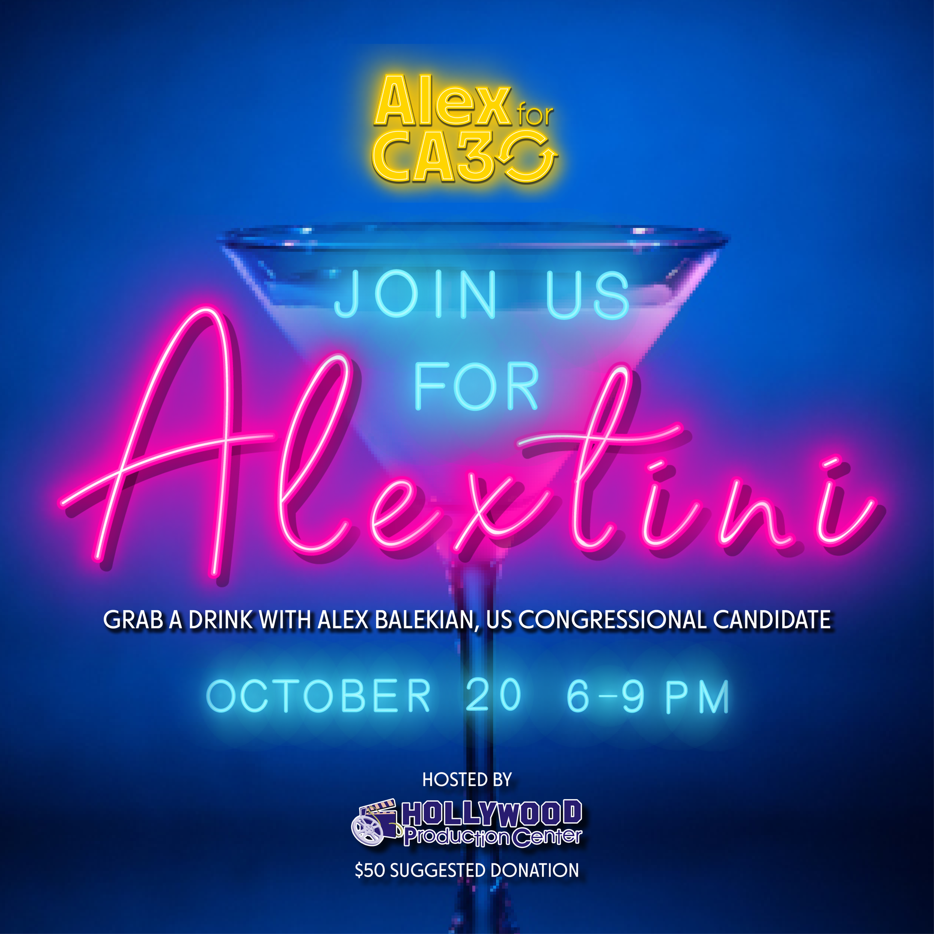 Join us for Alextini: Grab a drink with US Congressional Candidate ...