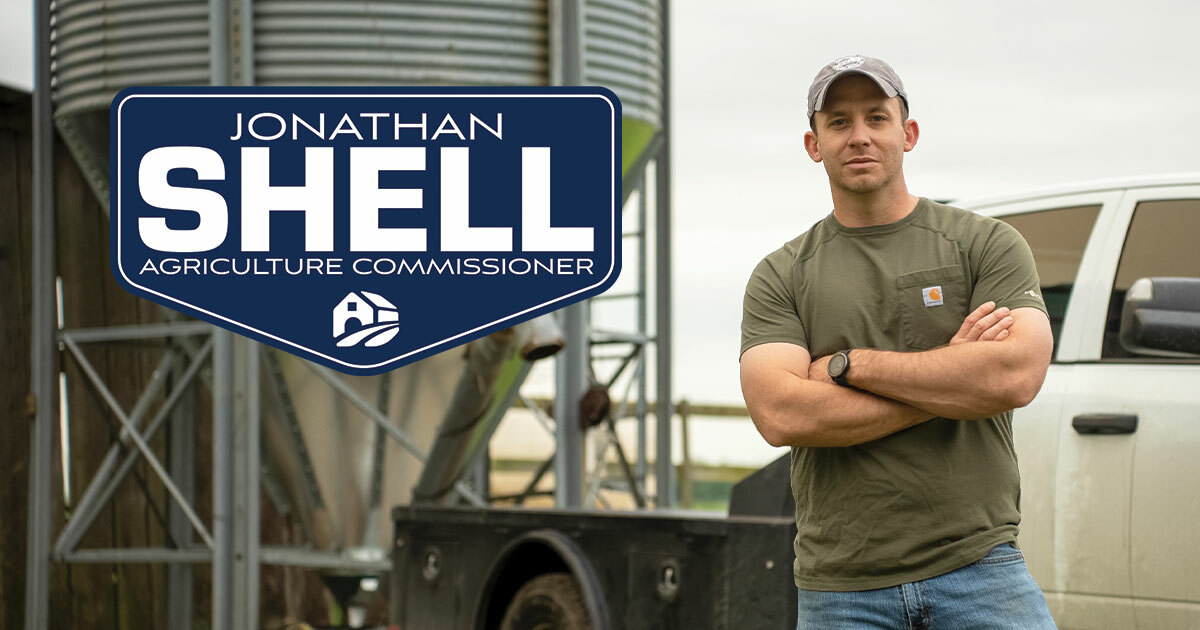Support - Jonathan Shell for Agriculture Commissioner