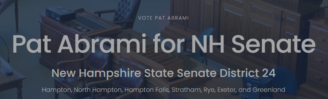 Support - Pat Abrami For NH Senate