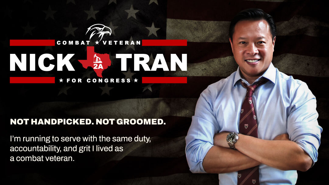 Support Nick Tran for Congress | Stand with a Combat Veteran