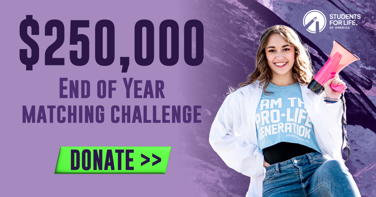 Donate to Students for Life of America!