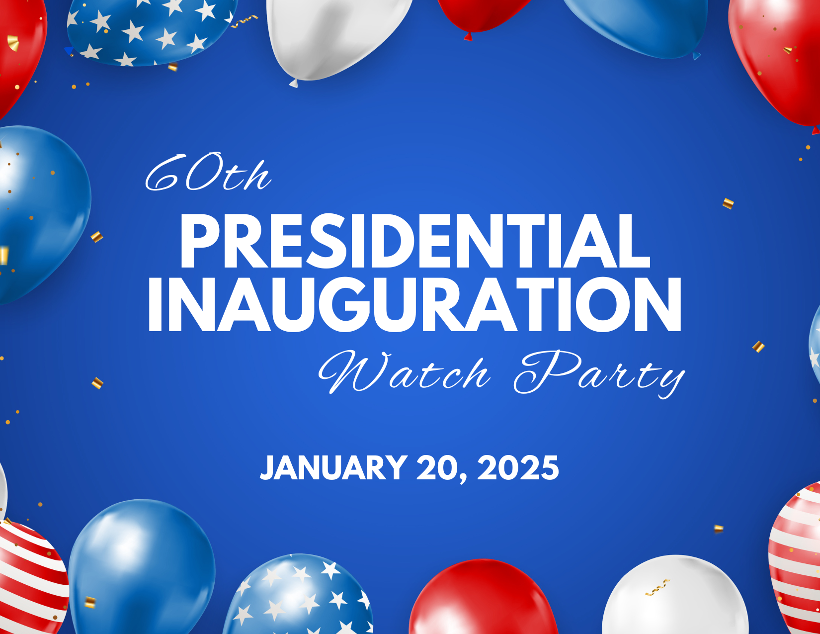 Sweet Union RW Club - January 20th Inaugural Watch Party - Union County ...