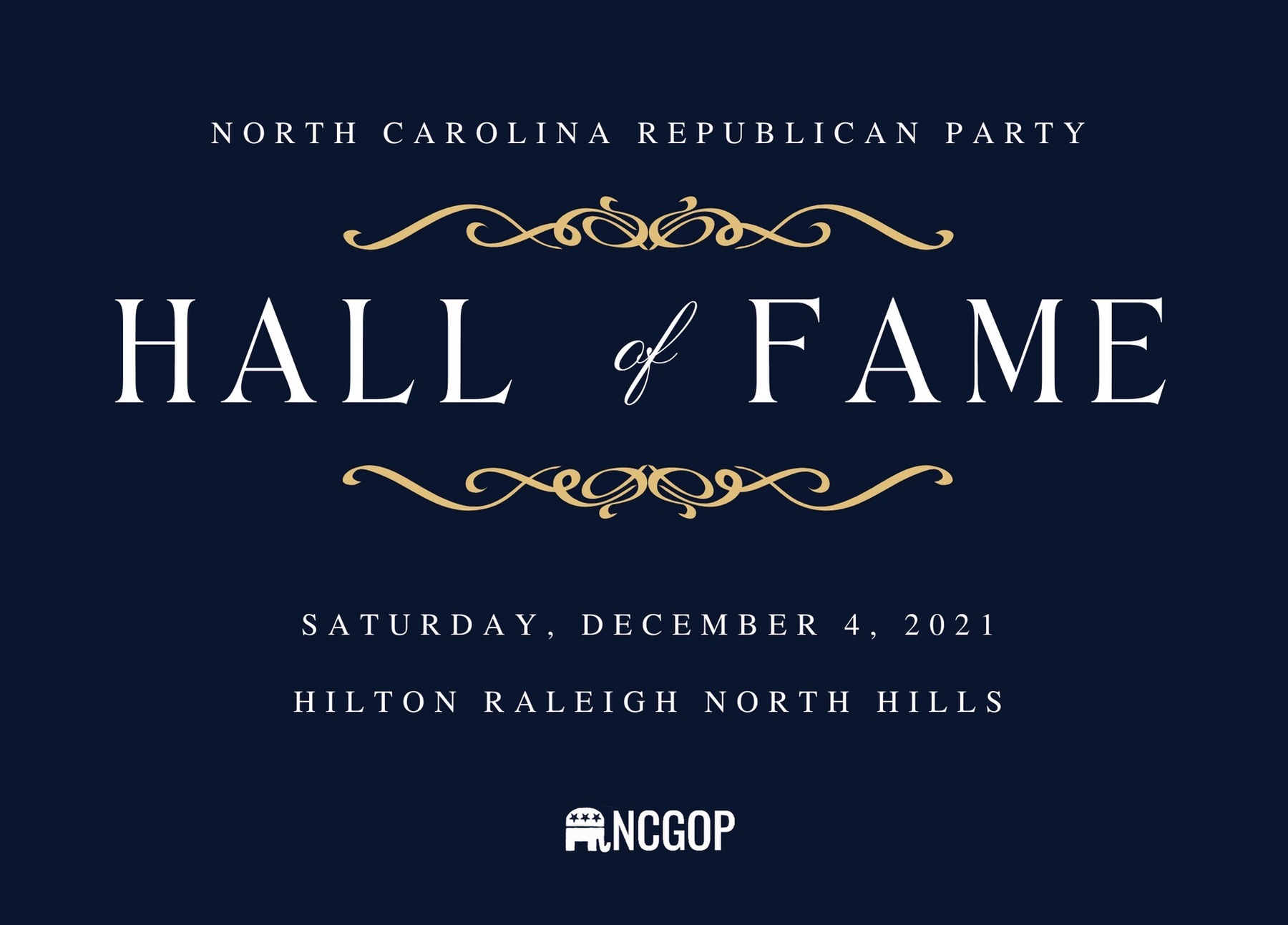 NCGOP Hall of Fame Banquet - North Carolina's 4th Congressional District